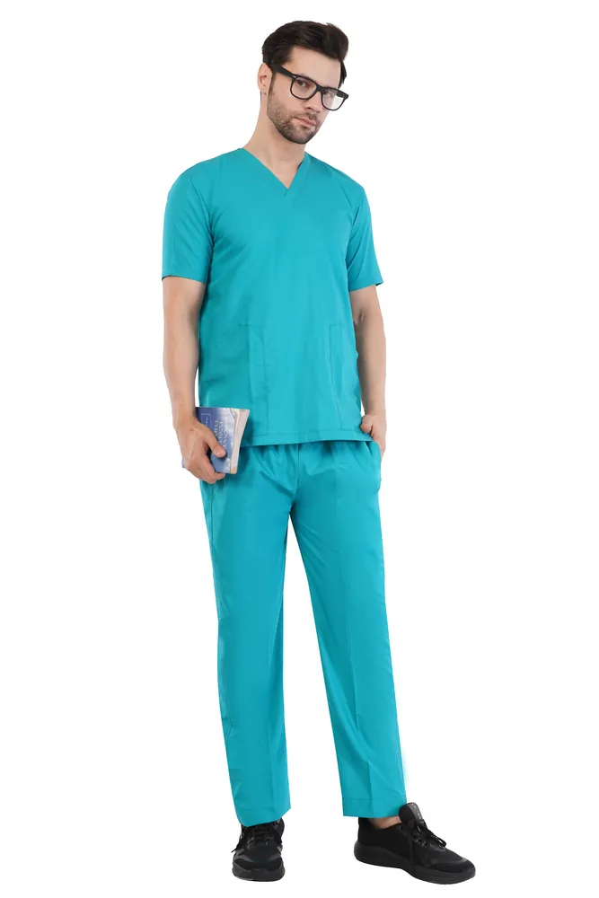 Magna Mens Scrub SeaGreen | GoldenGown