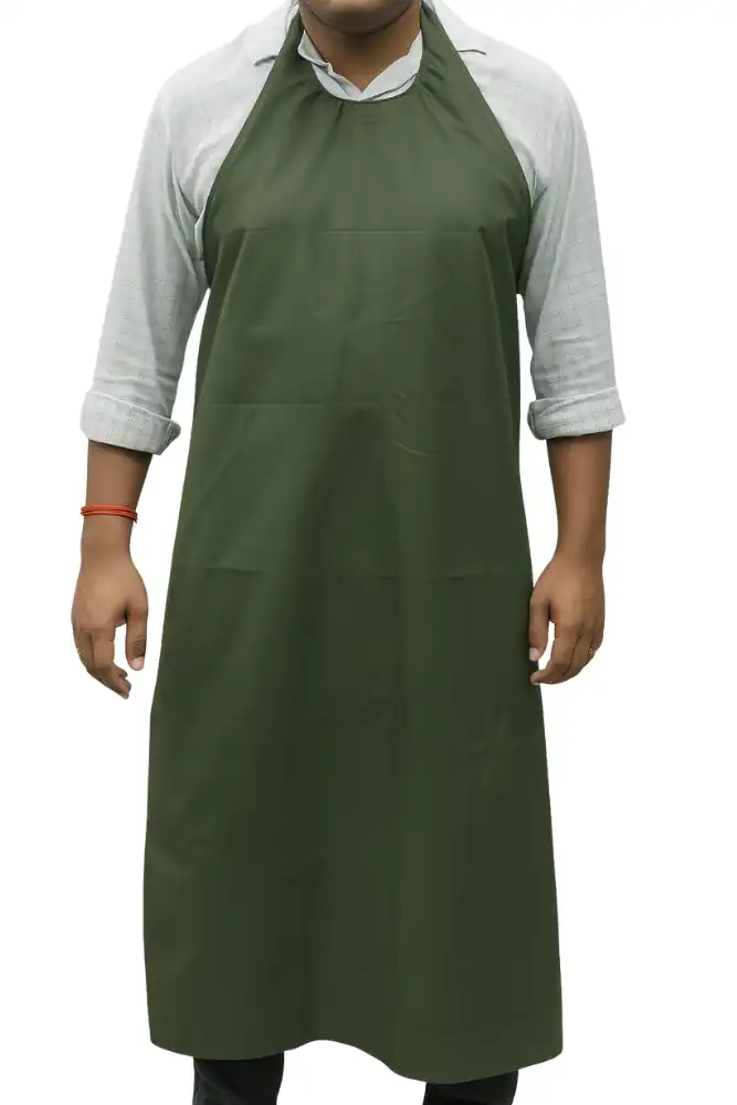 Waterproof Apron Green | GoldenGown